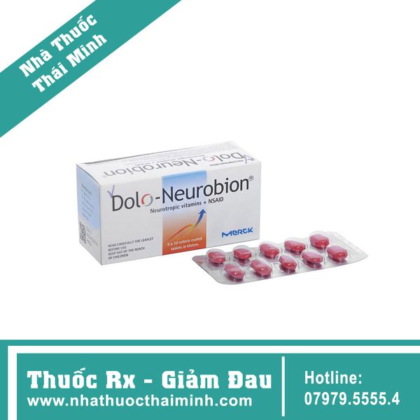 Thông tin, hướng dẫn cách dùng Thuốc Dolo Neurobion hộp 50 viên Merck ...