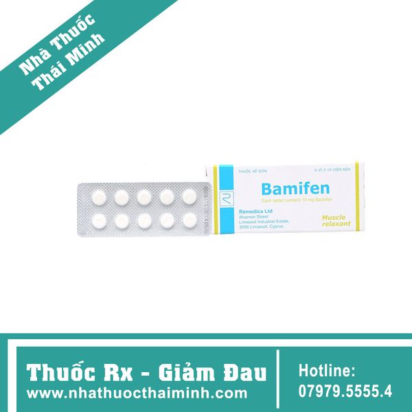 Thông tin, hướng dẫn cách dùng Thuốc Bamifen hộp 60 viên Remedica – Nhà ...