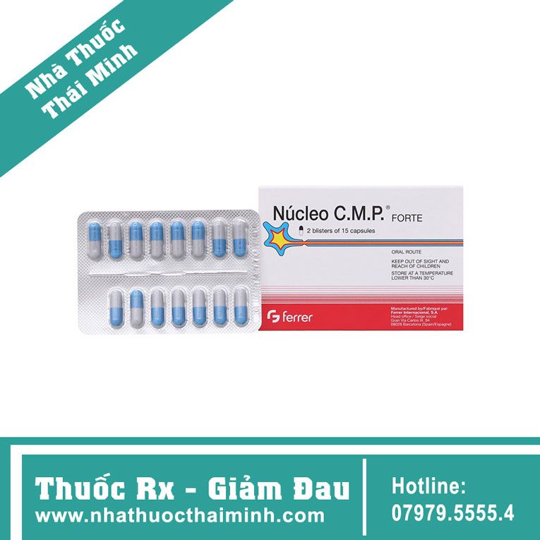 Thông tin, hướng dẫn cách dùng Thuốc Nucleo CMP Forte hộp 30 viên – Nhà ...