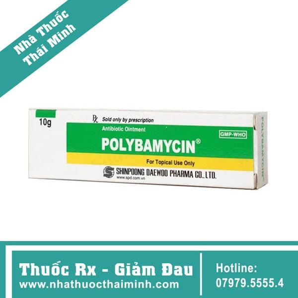 Thông tin, hướng dẫn cách dùng POLYBAMYCIN - Nhà thuốc Thái Minh