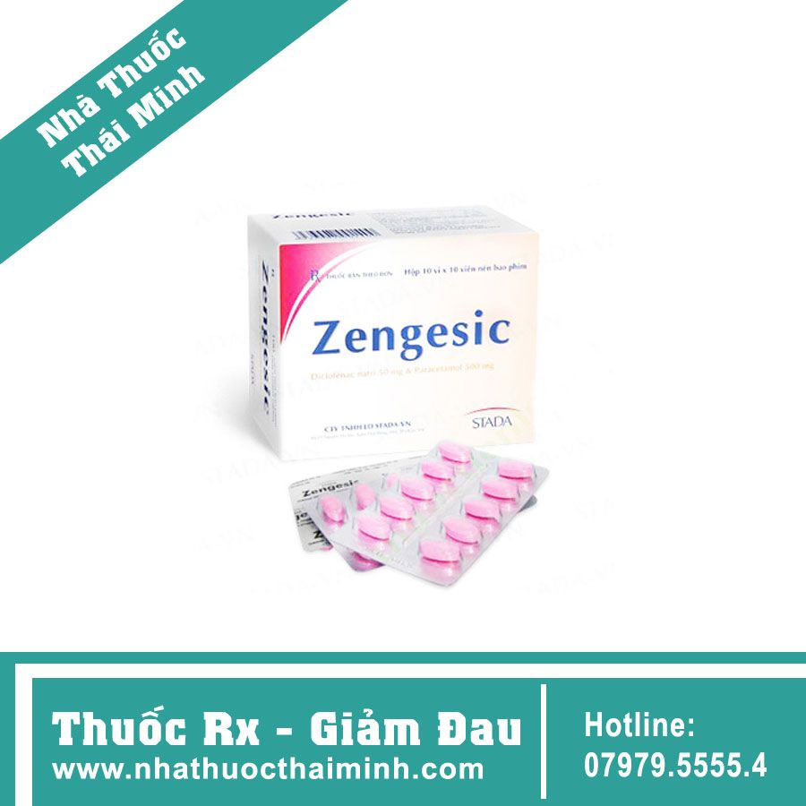 Thông tin, hướng dẫn cách dùng ZENGESIC - Nhà thuốc Thái Minh