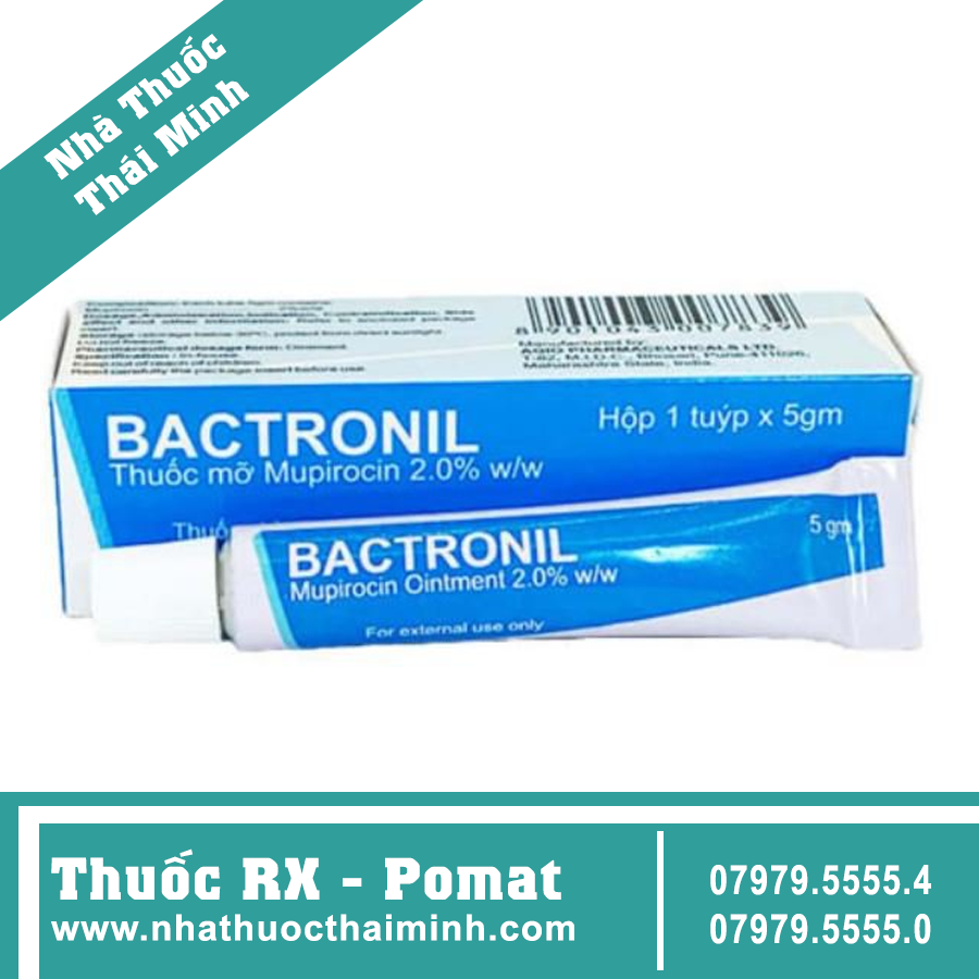 Thuốc mỡ Bactronil 2% Agio điều trị các nhiễm khuẩn da (5g) – Nhà thuốc ...