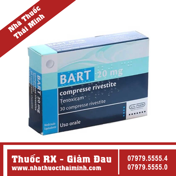 Thuốc Bart 20mg - Kháng viêm, giúp giảm đau xương khớp (30 viên) – Nhà ...