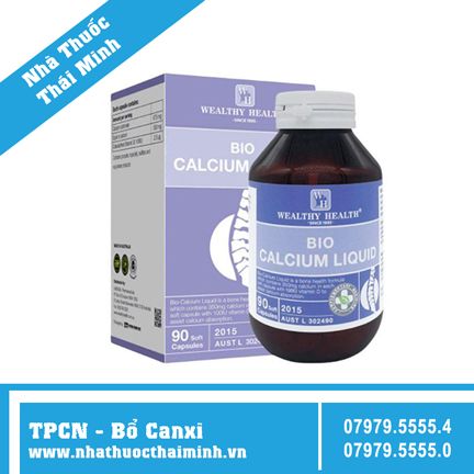 Bio Calcium Liquid (90 Viên) - Sản phẩm giá tốt tại Thái Minh – Nhà ...