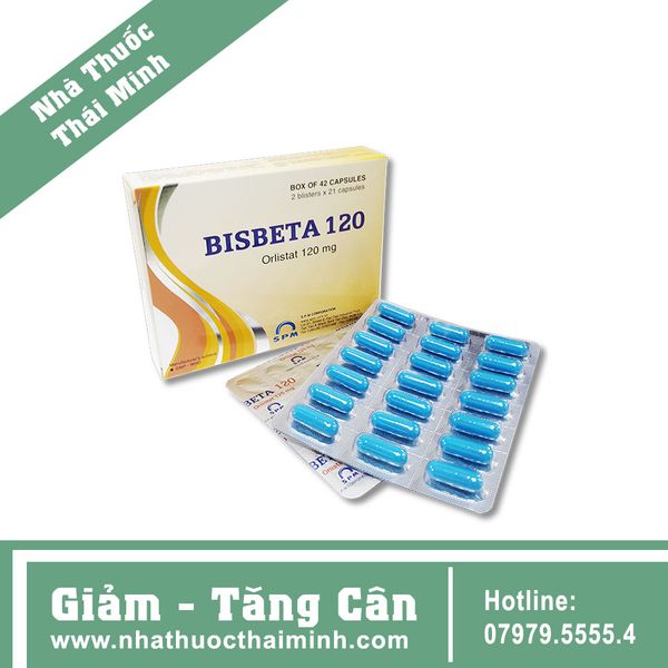 Bisbeta 120 sản phẩm giúp giảm cân tốt nhất - Nhà thuốc Thái Minh