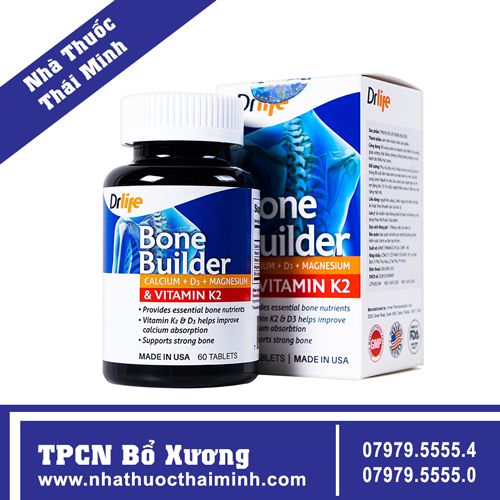 Drlife Bone Builder - Ngừa Loãng Xương – Nhà thuốc Thái Minh
