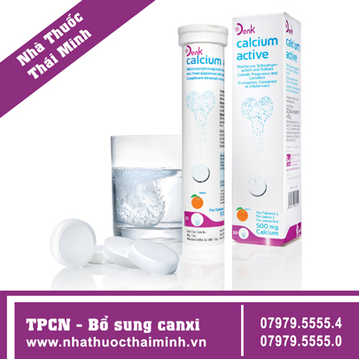 Calcium Active Denk giúp phát triển và duy trì xương-răng chắc khỏe, h ...