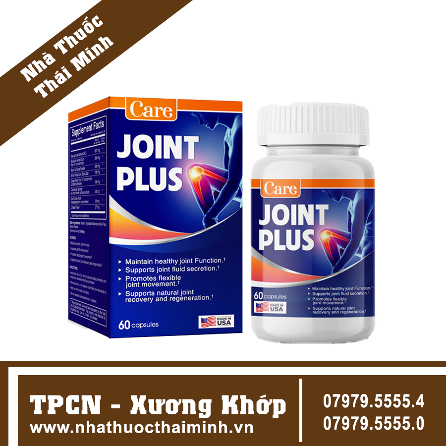Viên uống bổ xương khớp Care Joint Plus (60 viên) – Nhà thuốc Thái Minh