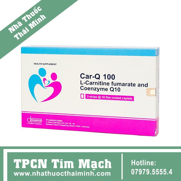 Car-Q 100 Bảo Vệ Sức Khỏe Tim Mạch giá tốt | Nhà thuốc Thái Minh