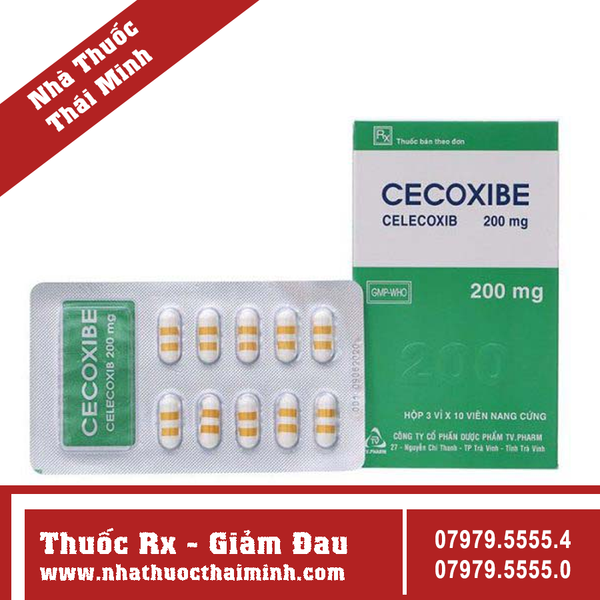 Thuốc Celecoxib 200mg - điều trị viêm và thoái hóa khớp (30 viên) – Nhà ...