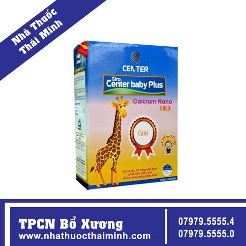 Siro Center Baby Plus Calcium Nano Gold - Giúp Bé Phát Triển Chiều Cao ...