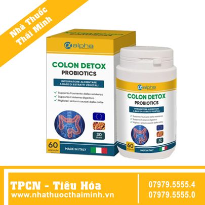 Viên Đại Tràng Colon Detox Probiotics sản phẩm tốt tại Thái Minh – Nhà ...