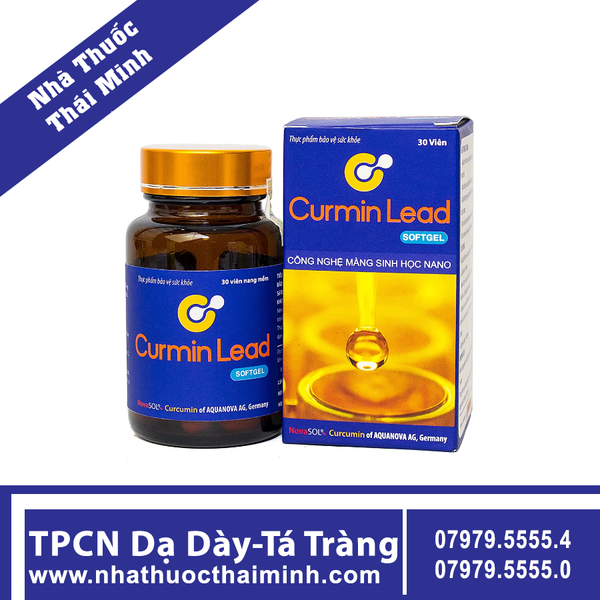 Viên Uống Curmin Lead Softgel - Hỗ Trợ Điều Trị Viêm Loét Dạ Dày – Nhà ...