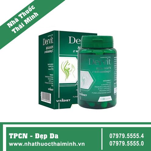 Viên Uống Đẹp Da Dervit Kolagen (60 Viên) - Giá tốt tại Thái Minh – Nhà ...