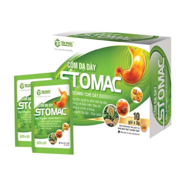 Cốm Dạ Dày Stomac Tín Phúc - Hỗ Trợ Trị Viêm Loét, Đau Dạ Dày – Nhà ...