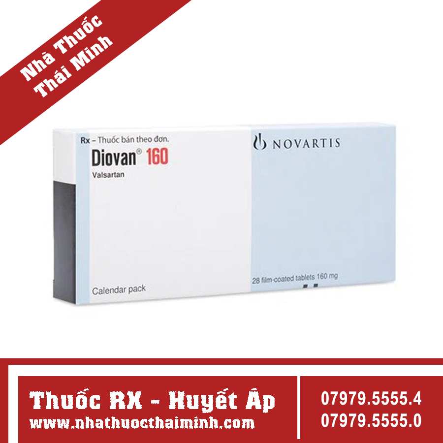 Thuốc Diovan 160mg Novartis điều trị bệnh tăng huyết áp, suy tim – Nhà ...