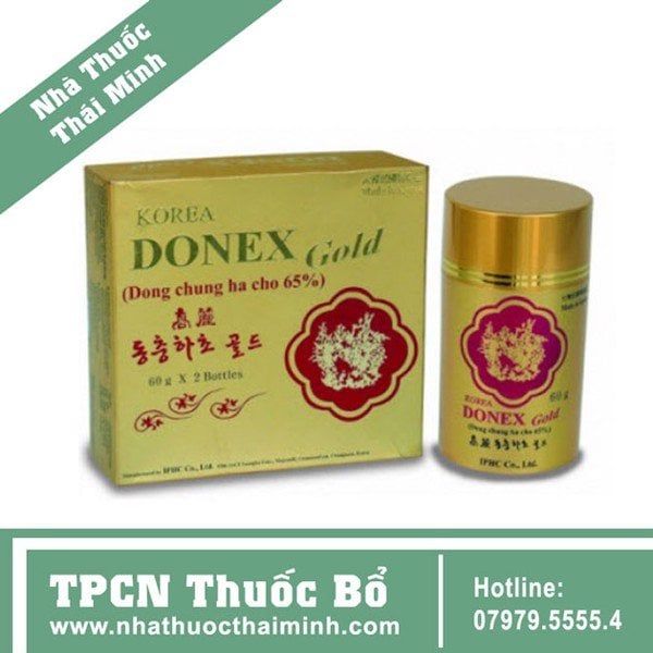 Đông Trùng Hạ Thảo Korea Donex Gold – Nhà thuốc Thái Minh