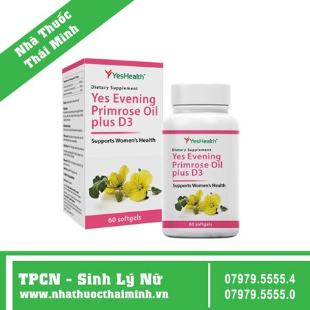 Yes Evening Primrose Oil Plus D3 sản phẩm giá tốt tại Thái Minh – Nhà ...