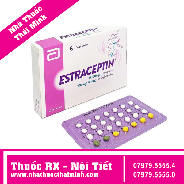 Estraceptin thuốc tránh thai hằng ngày (1 vỉ x 28 viên) – Nhà thuốc ...