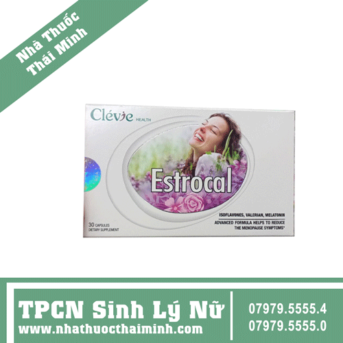 Estrocal Clevie Health 30 Viên - Viên Uống Sinh Lý Nữ – Nhà thuốc Thái Minh