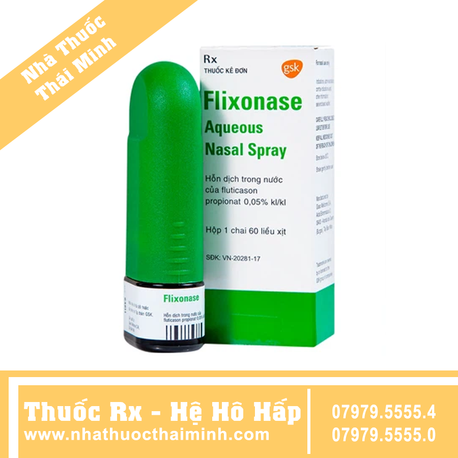 Xịt mũi Flixonase 0.05% GSK điều trị viêm mũi dị ứng (60 liều) – Nhà ...