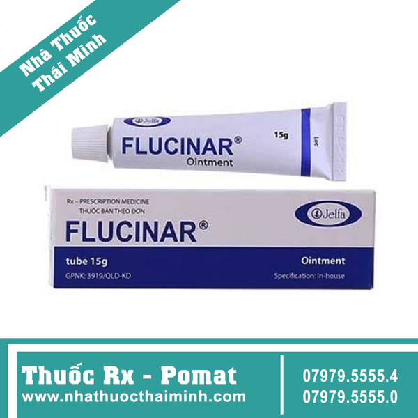 Thuốc Flucinar Jelfa điều trị bệnh viêm da cấp tính (15g) – Nhà thuốc ...