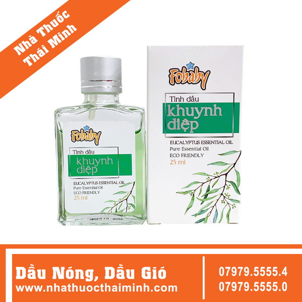 Fobaby tinh dầu khuynh diệp Chai 25ml – Nhà thuốc Thái Minh