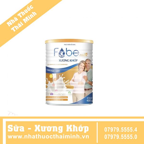 FOBE MILK XƯƠNG KHỚP 400G giá tốt tại Nhà thuốc Thái Minh