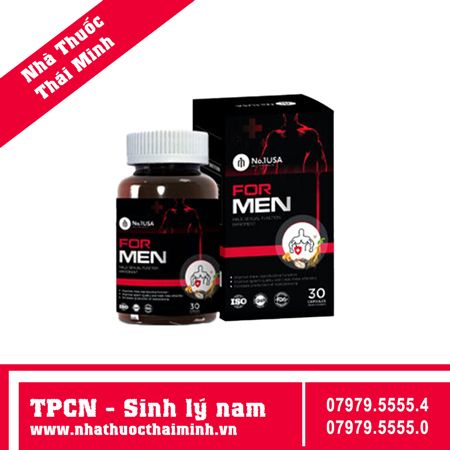 NO1USA For Men sản phẩm giá tốt tại Thái Minh – Nhà thuốc Thái Minh
