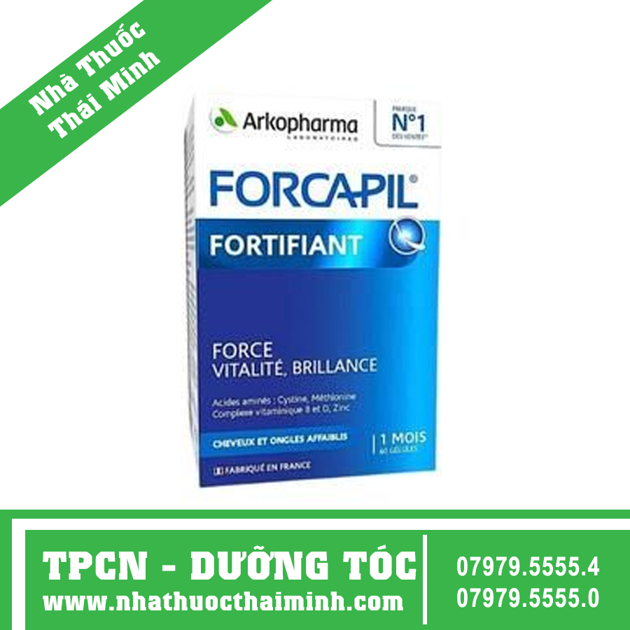 Viên Uống Dưỡng Tóc Arkopharma Forcapil Fortifiant – Nhà thuốc Thái Minh