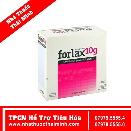 [Hộp 20 Gói] Bột Pha Dung Dịch Uống Forlax - Trị Táo Bón – Nhà thuốc ...