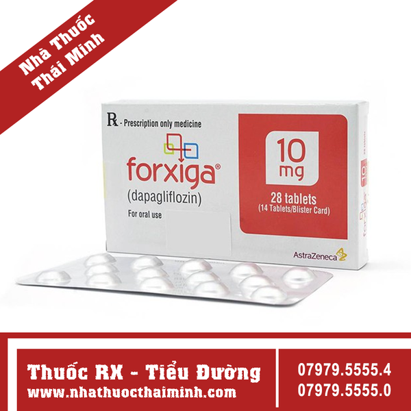 Thuốc Forxiga 10mg AstraZeneca điều trị đái tháo đường type 2 – Nhà ...