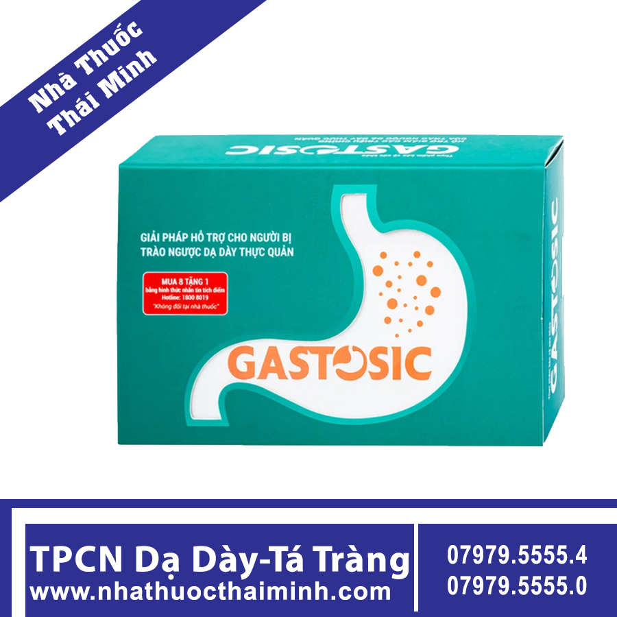 Viên Uống Gastosic Cvi Pharma - Hỗ Trợ Giảm Trào Ngược Dạ Dày – Nhà ...