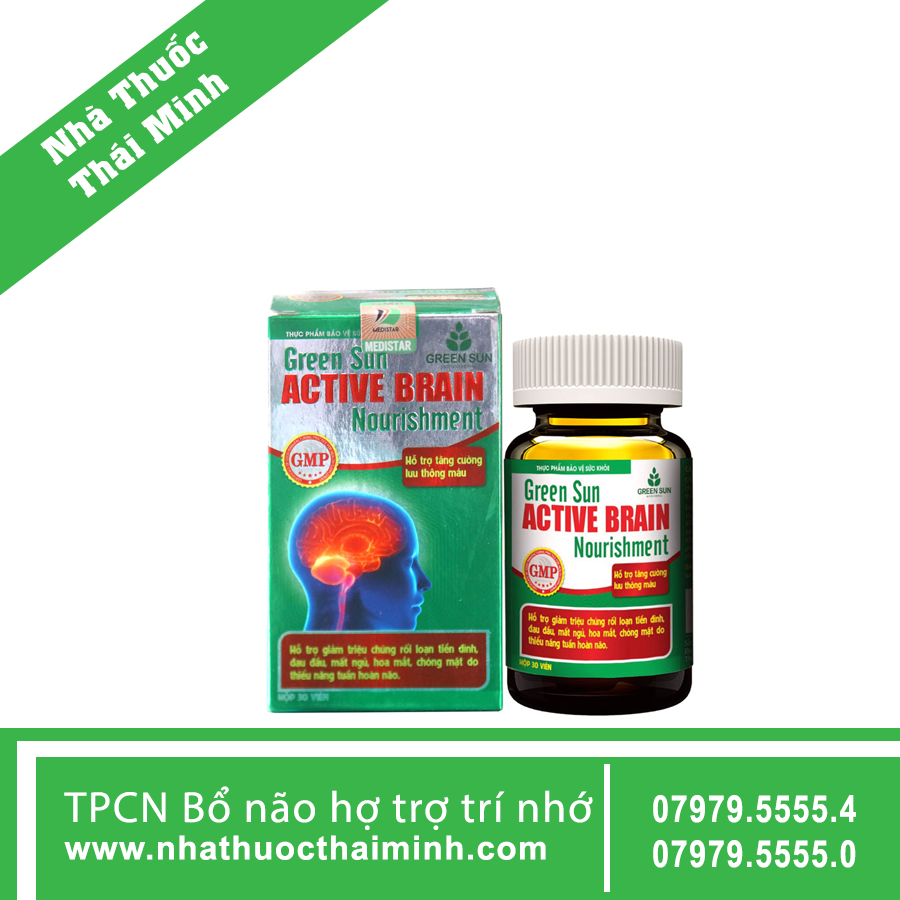 Green Sun Active Brain Nourishment - Hổ Trợ Tăng Cường Lưu Thông Máu ...