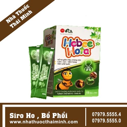 Siro Hebee Hota Dạng Gói - Hỗ Trợ Giảm Triệu Chứng Của Viêm Họng – Nhà ...