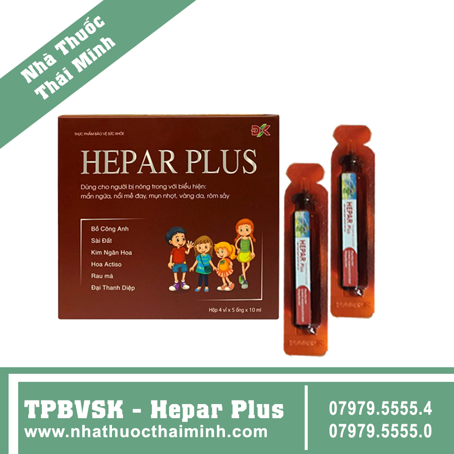 Hepar Plus - Hỗ Trợ Thanh Nhiệt Giải Độc, Giúp Bảo Vệ Gan – Nhà thuốc ...