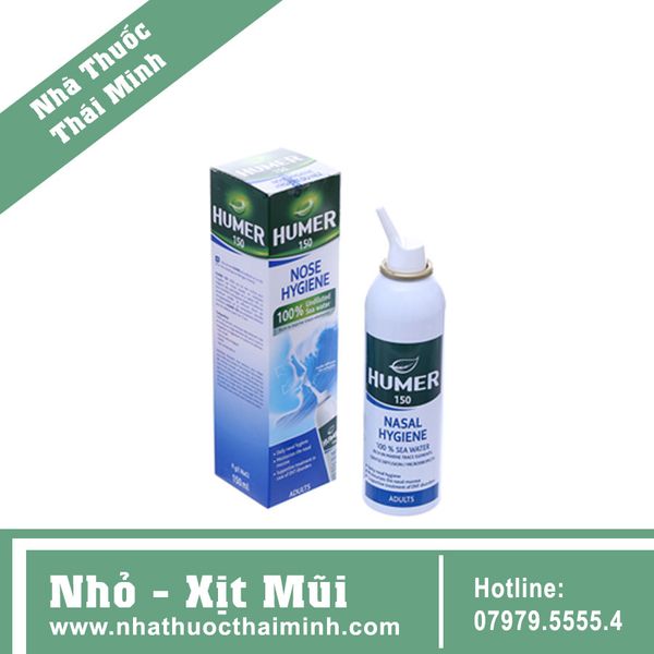HUMER150 xanh ADULTE Dung Dịch Vệ Sinh Mũi | Nhà thuốc Thái Minh