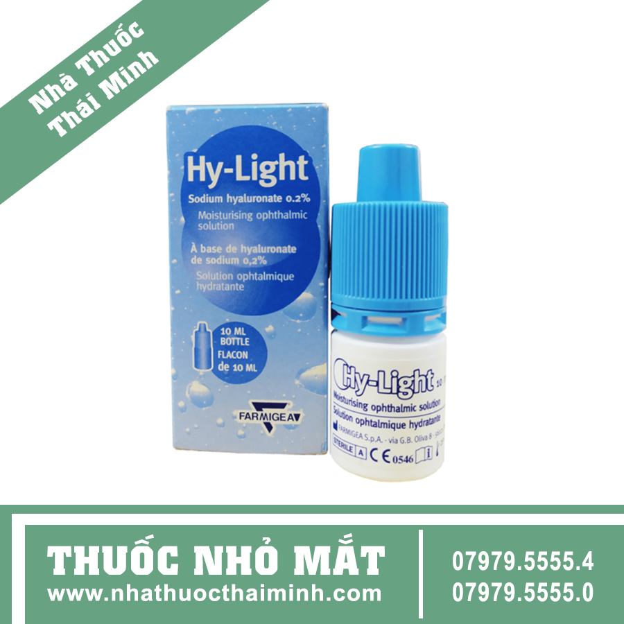 Nước Mắt Nhân Tạo Hy-light 10ml – Nhà thuốc Thái Minh