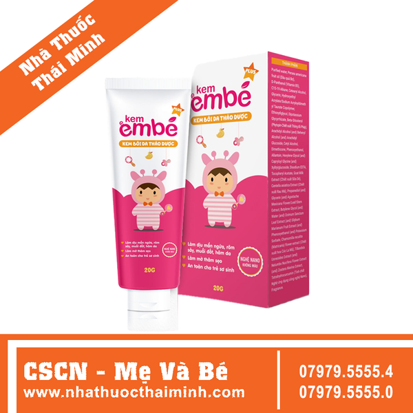 Kem Bôi Da Thảo Dược Em Bé Tuýp 20g – Nhà thuốc Thái Minh