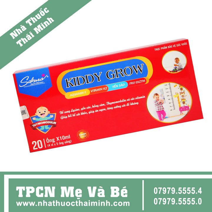 SAKURA KIDDY GROW Thực phẩm dinh dưỡng giúp trẻ ăn ngon, phát triển to ...