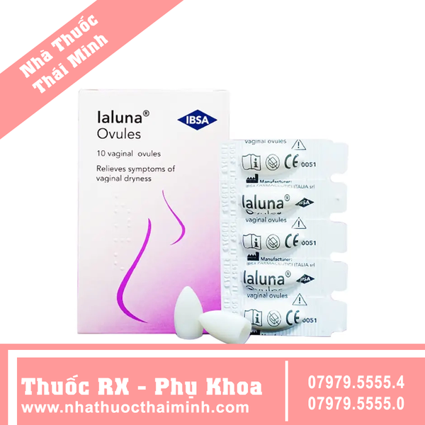 Viên đặt âm đạo Laluna Ovules - Dưỡng ẩm, phụ hồi, giảm khô hạn – Nhà ...