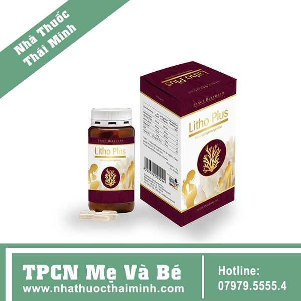 Litho plus Bổ sung canxi tảo biển đỏ giảm nguy cơ thiếu Canxi – Nhà ...