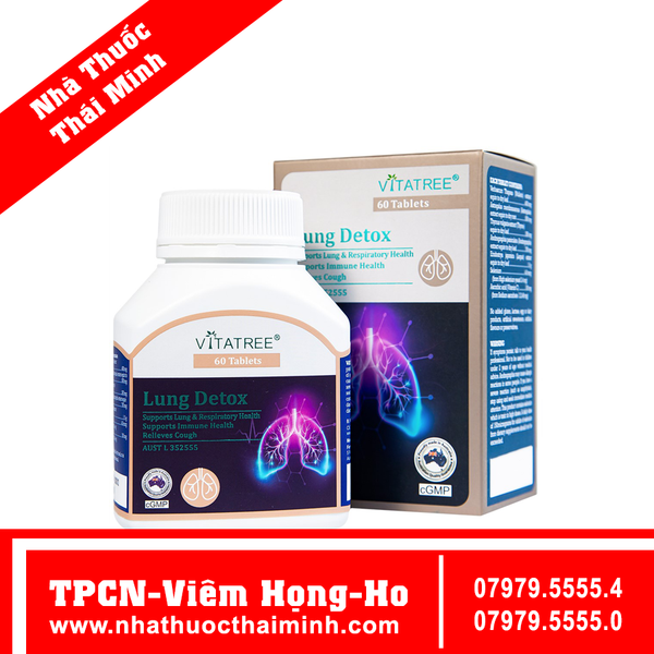 Viên Uống Lung Detox Vitatree - Giảm Ho, Tăng Đề Kháng Cơ Thể – Nhà ...