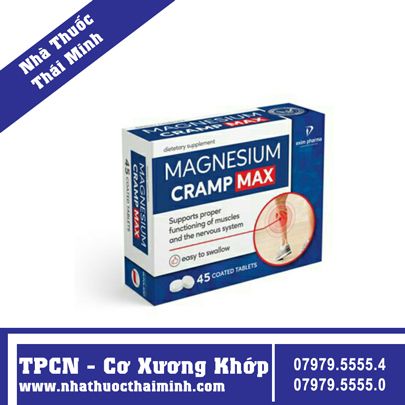 MAGNESIUM CRAMP MAX - VIÊN UỐNG PHÒNG CHỐNG CO CƠ CHUỘT RÚT (45 VIÊN ...