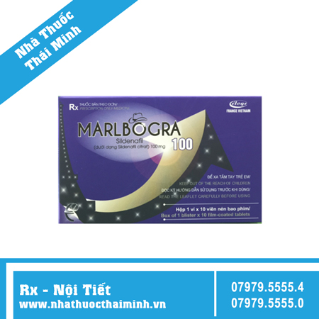 Thuốc MARLBOGRA 100 (10 viên) - Sản phẩm giá tốt tại Thái Minh – Nhà ...