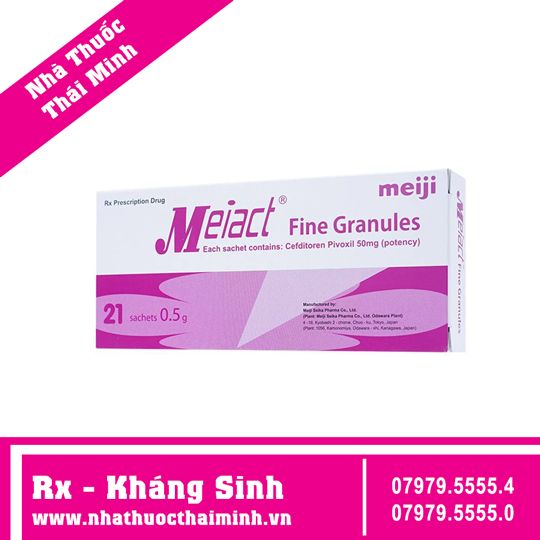 Thuốc Bột MEIACT FINE GRANULES 50mg giá tốt tại Thái Minh – Nhà thuốc ...