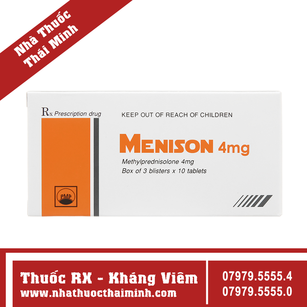 Thuốc Menison 4mg - Điều trị các bệnh viêm, dị ứng (30 viên) – Nhà ...