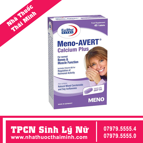 Viên Cân Bằng Nội Tiết Tố Cho Phụ Nữ Tiền Mãn Kinh - Meno-avert® Calci ...