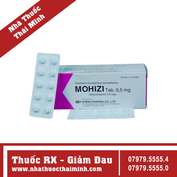 Thuốc Mohizi Tab 0.5mg (10 vỉ x 10 viên) – Nhà thuốc Thái Minh
