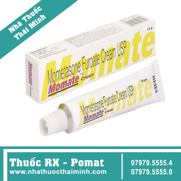 Thuốc bôi Momate Cream - Điều trị viêm da tuýp 15g – Nhà thuốc Thái Minh